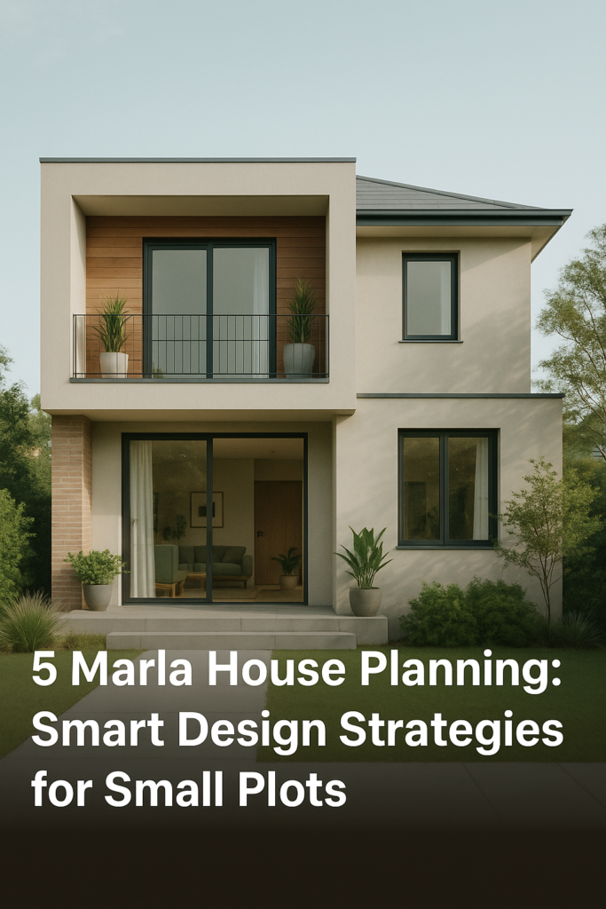 5 Marla House Planning: Smart Design Strategies for Small Plots - CadReGen: